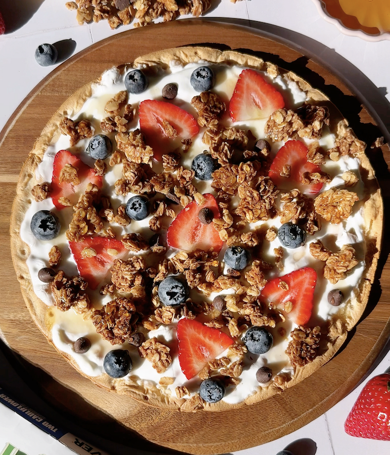 Parfait-Inspired Breakfast Pizza