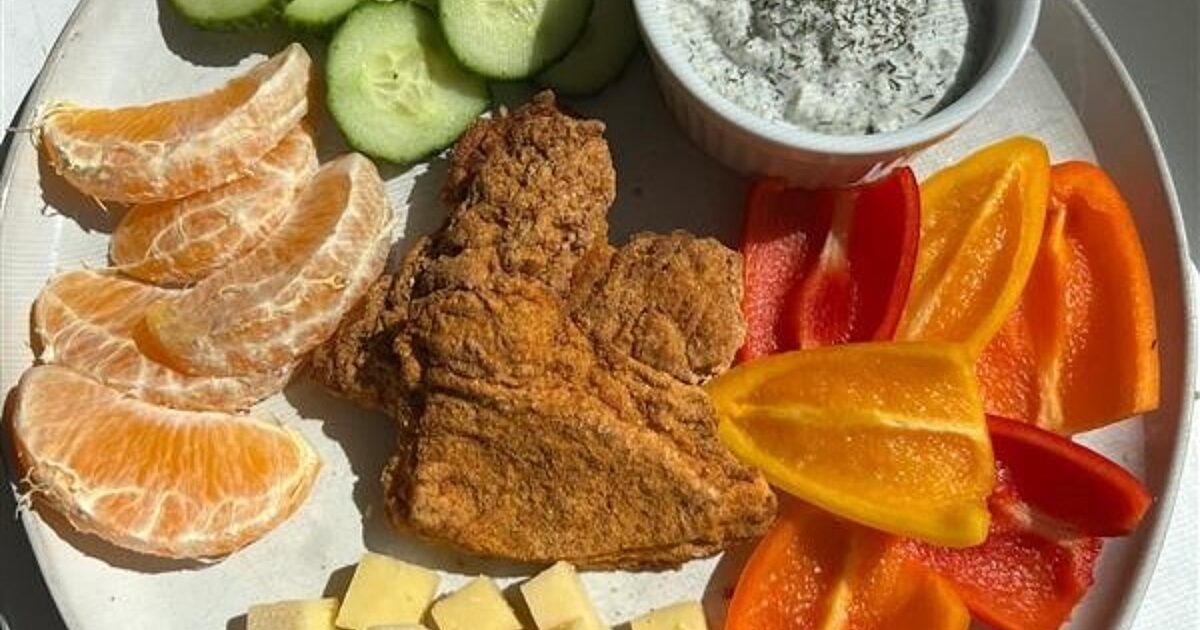 Lower Carb Lunch Plate