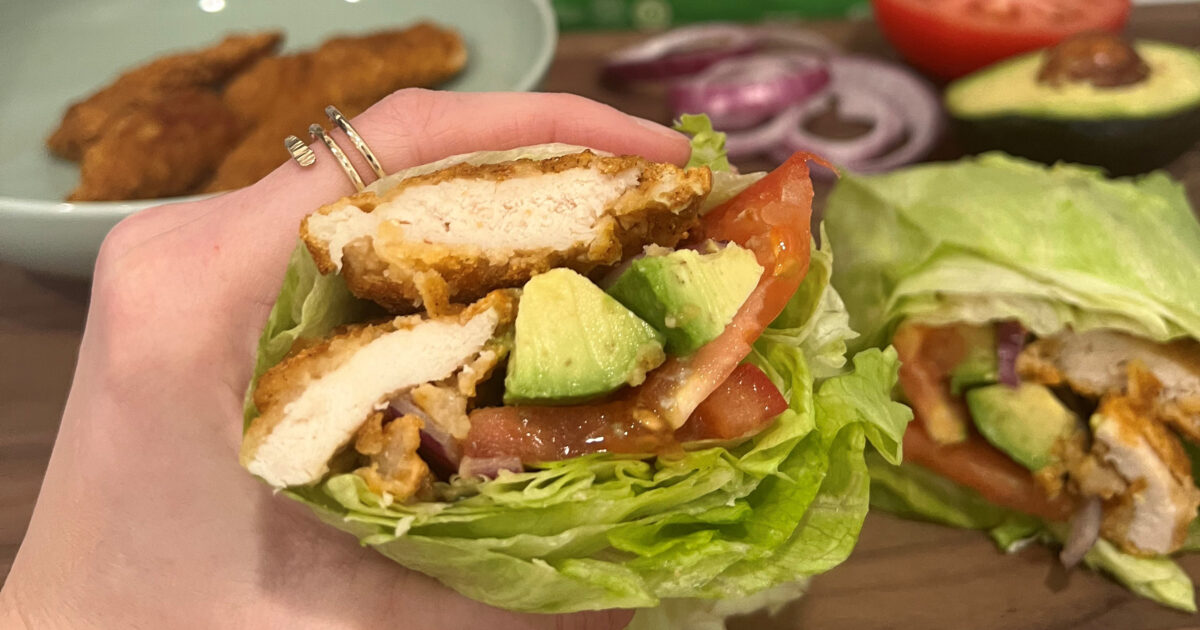 Jenna’s Healthier Chicken Wrap