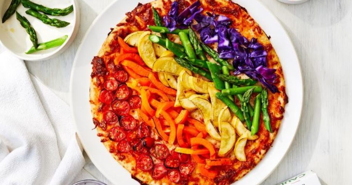 Rainbow Pride Pizza | Gluten Free Recipe | CAULIPOWER